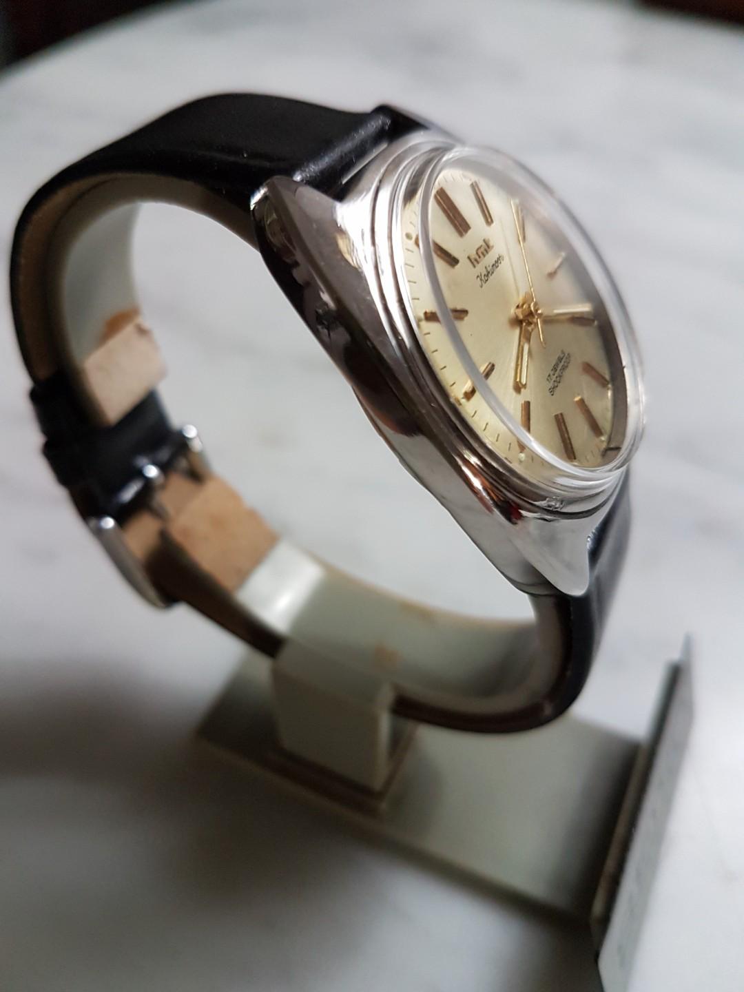 Vintage hmt Kohinoor 17J Hand Wind Shock Proof Men Watch(NOS)., Women's ...