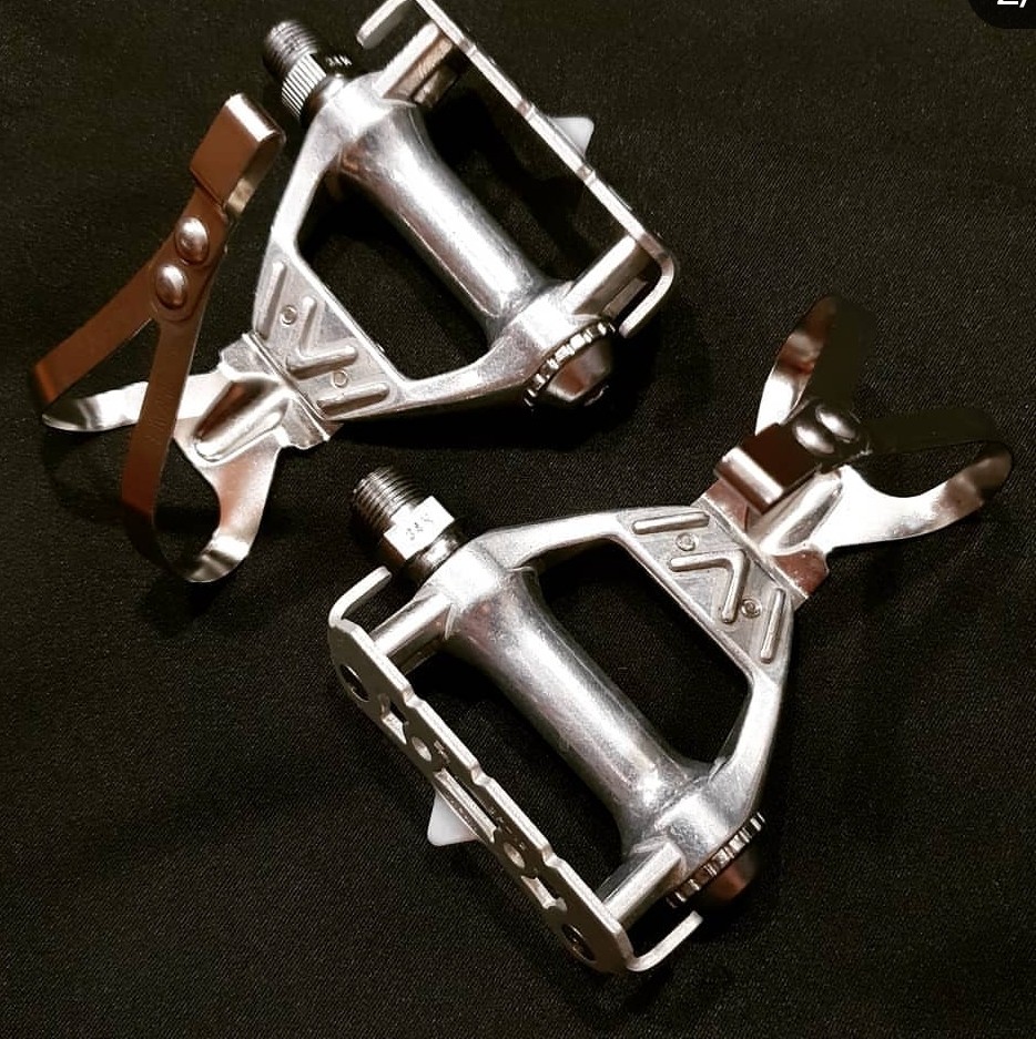 Vintage Sakae Ringo Road Racer Pedals And Toe Cages, Sports Equipment ...