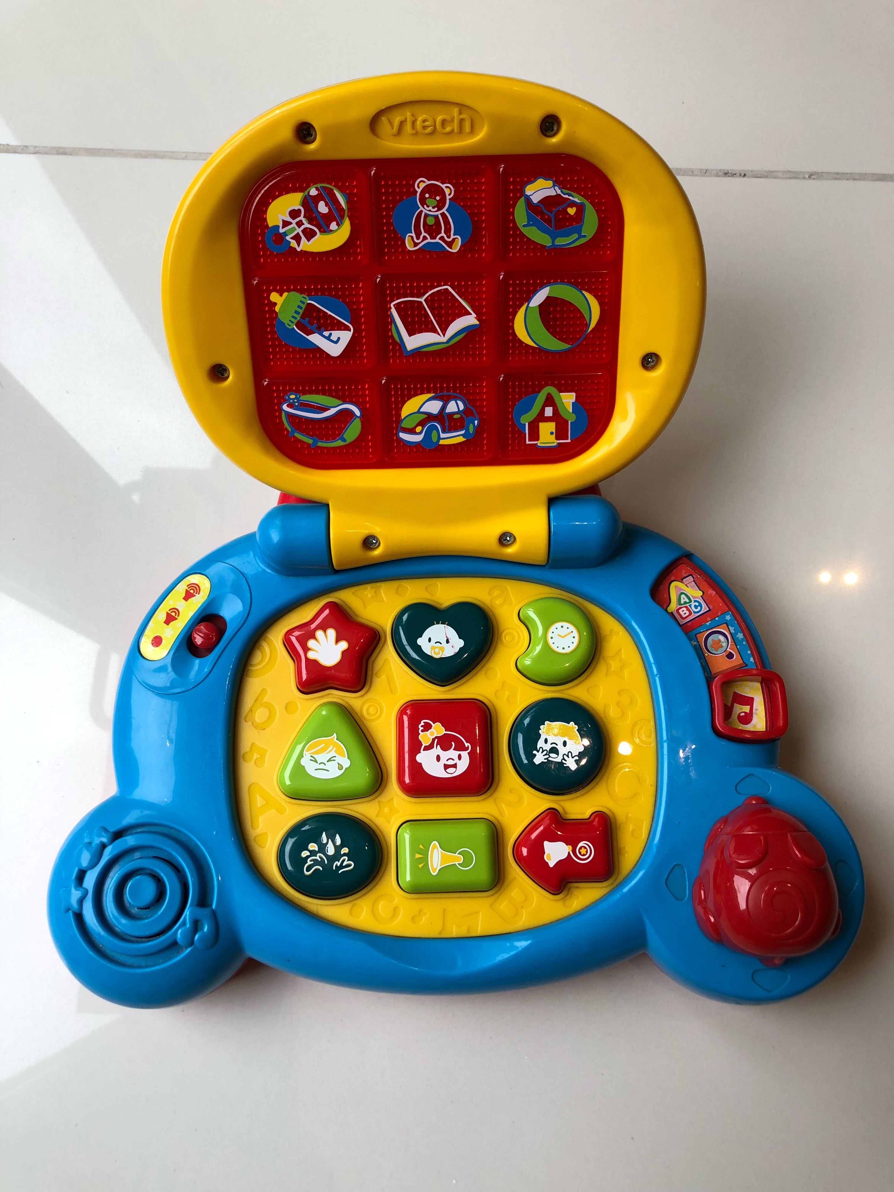 Vtech baby learning laptop, Hobbies & Toys, Toys & Games on Carousell