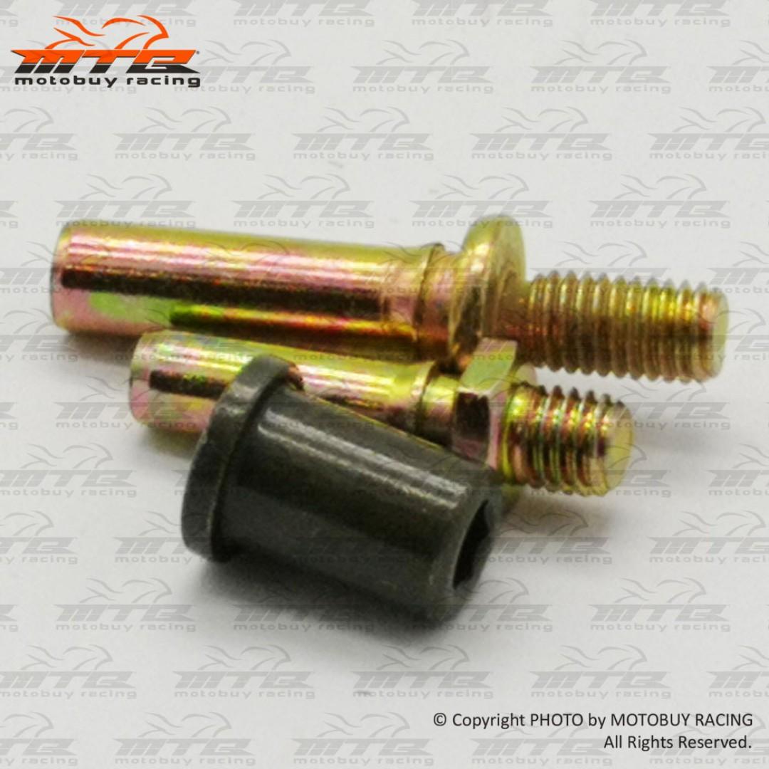 YAMAHA LC135 II (5 SPEED) REAR DISC PAD PUMP BOLT - PIN & NUT (HEAVY ...