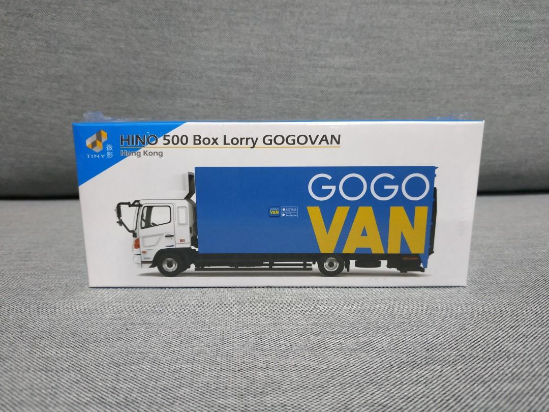 1/64 Tiny #149 HINO 500 Box Lorry GoGoVan, Everything Else on Carousell