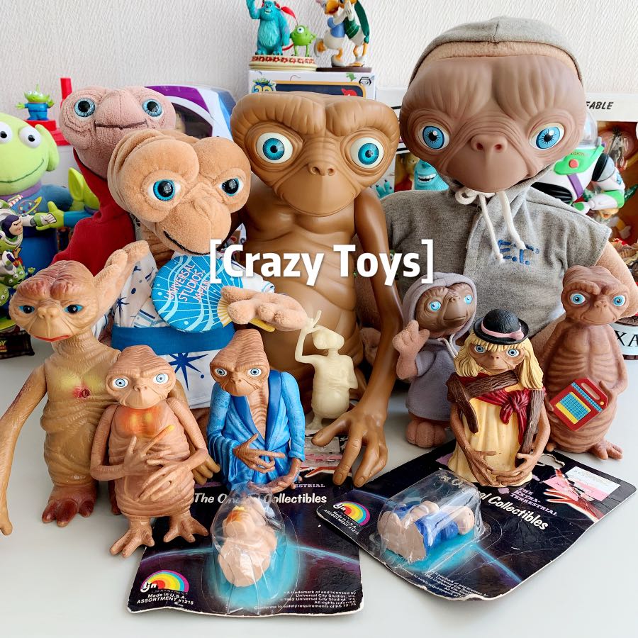 美國 環球影城 絕版 ET Go Home E.T. 公仔 玩偶, 書籍、休閒與玩具, 玩具、公仔、桌遊在旋轉拍賣