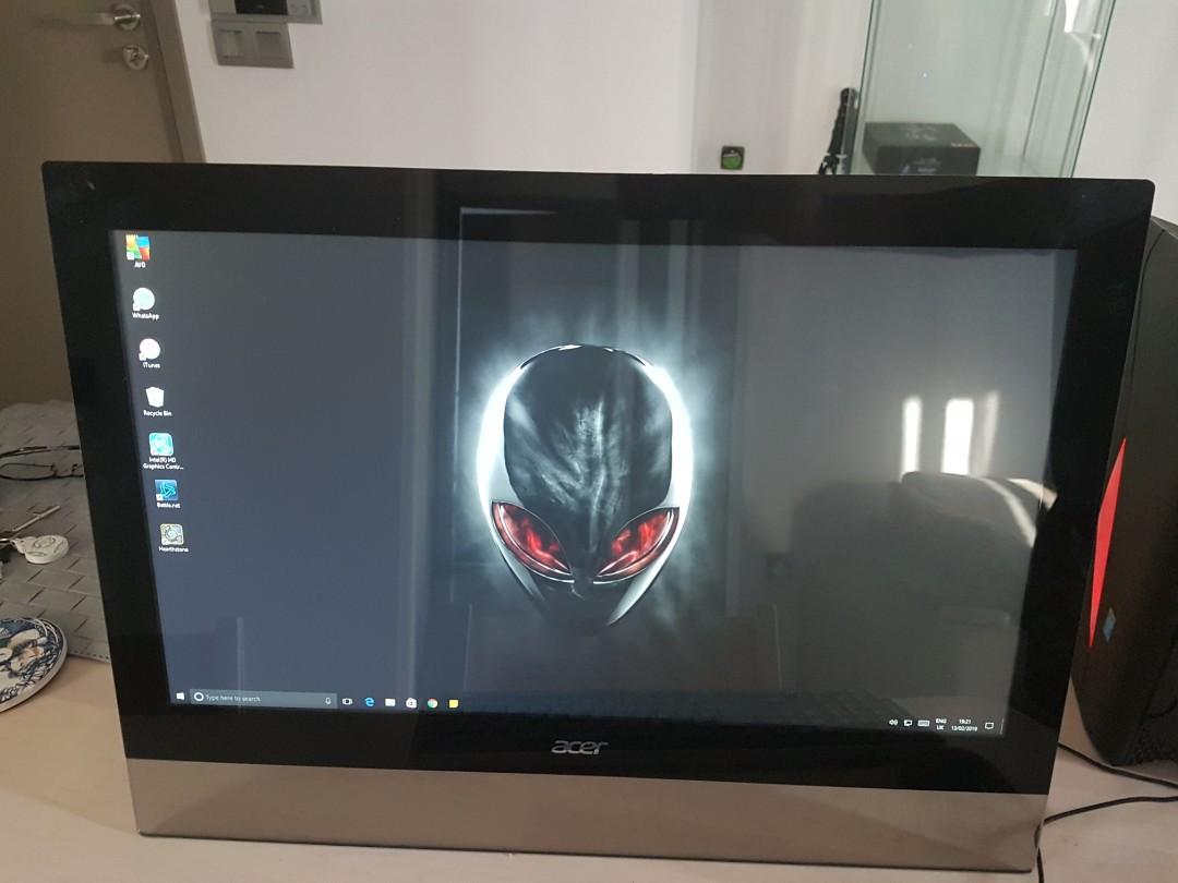 Acer touch screen pc monitor 23", Computers & Tech, Parts & Accessories ...