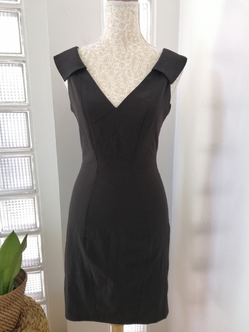 Black Semi Formal Mini Dress, Women's Fashion, Dresses & Sets, Dresses ...