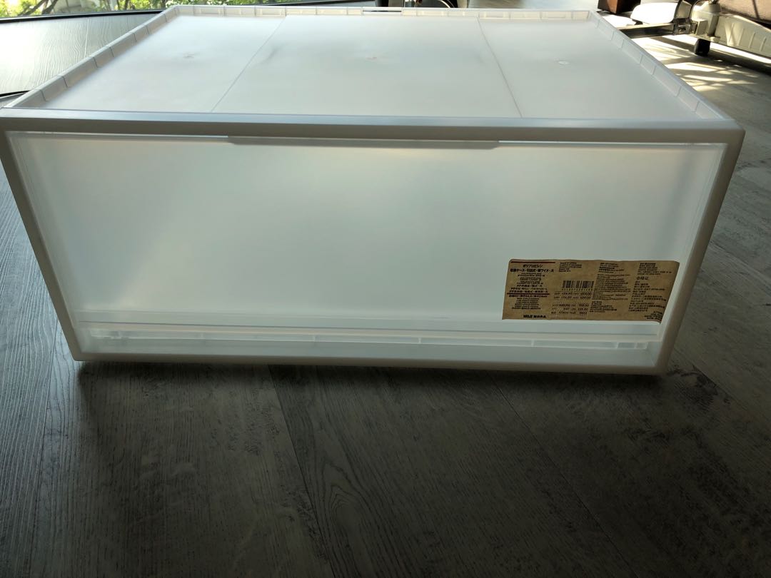 Brand new Muji storage drawer, Furniture & Home Living, Home ...