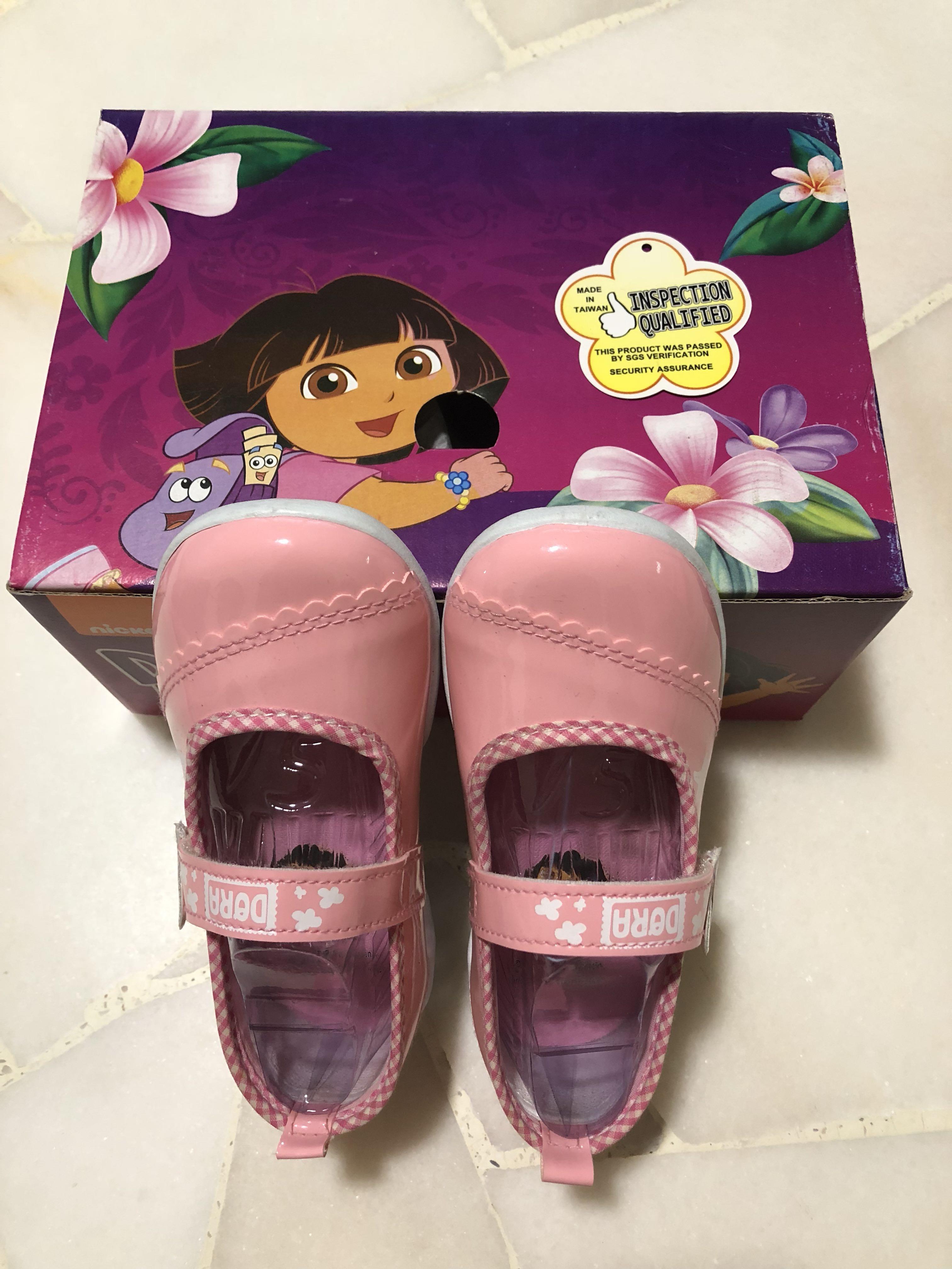 Dora the Explorer shoes, Babies & Kids, Babies & Kids Fashion on Carousell