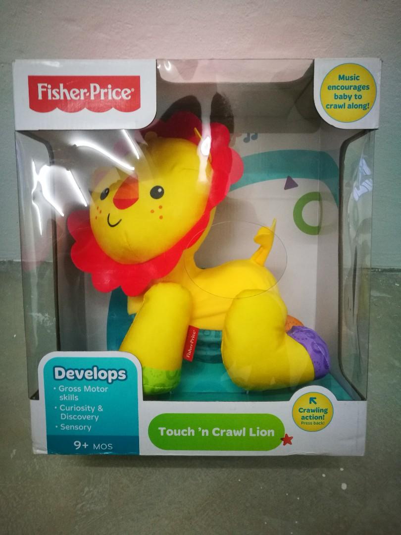 Fisher Price Touch and Crawl Lion, Babies & Kids, Infant Playtime on ...