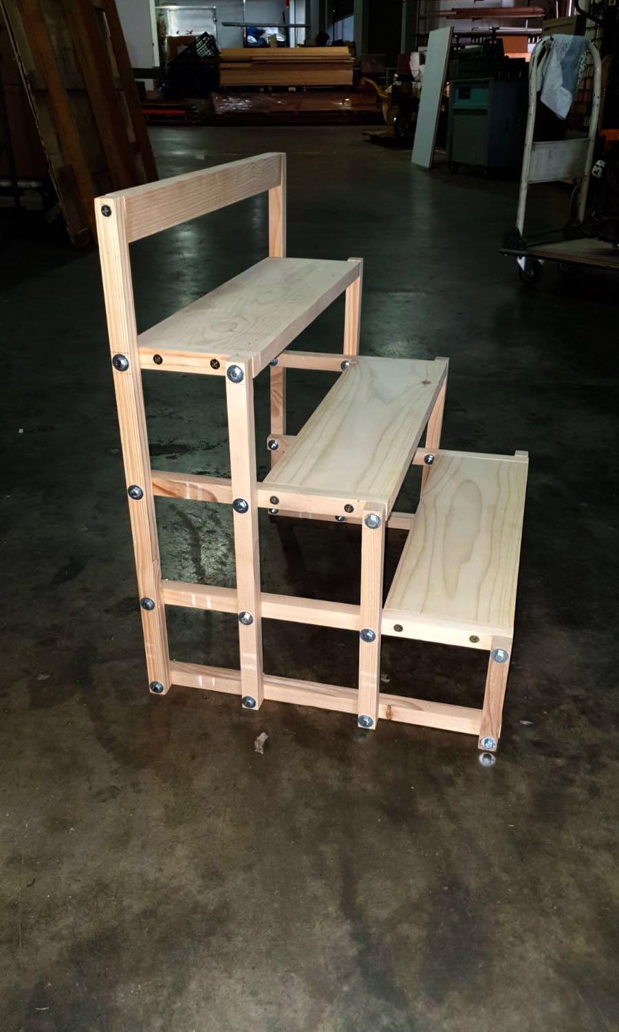 Foldable display shelf, Furniture & Home Living, Furniture, Shelves ...