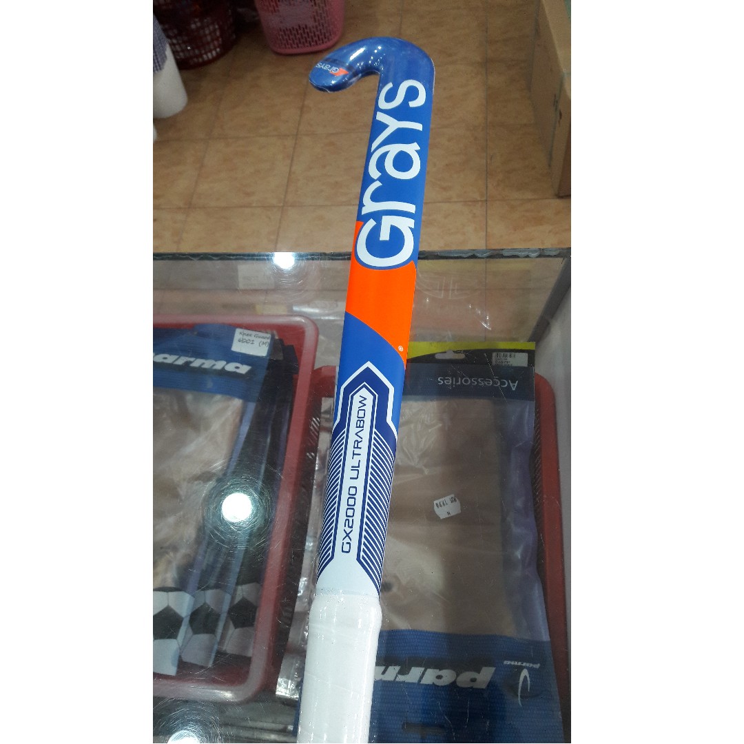 Grays GX 2000 Ultrabow Hockey Stick (Blue), Sports Equipment, Sports ...