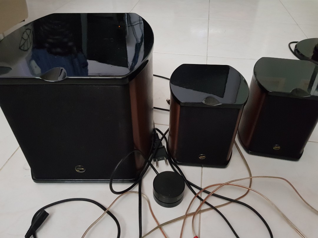 HiVi swan M50W speaker (amp spoil), Audio, Soundbars, Speakers ...