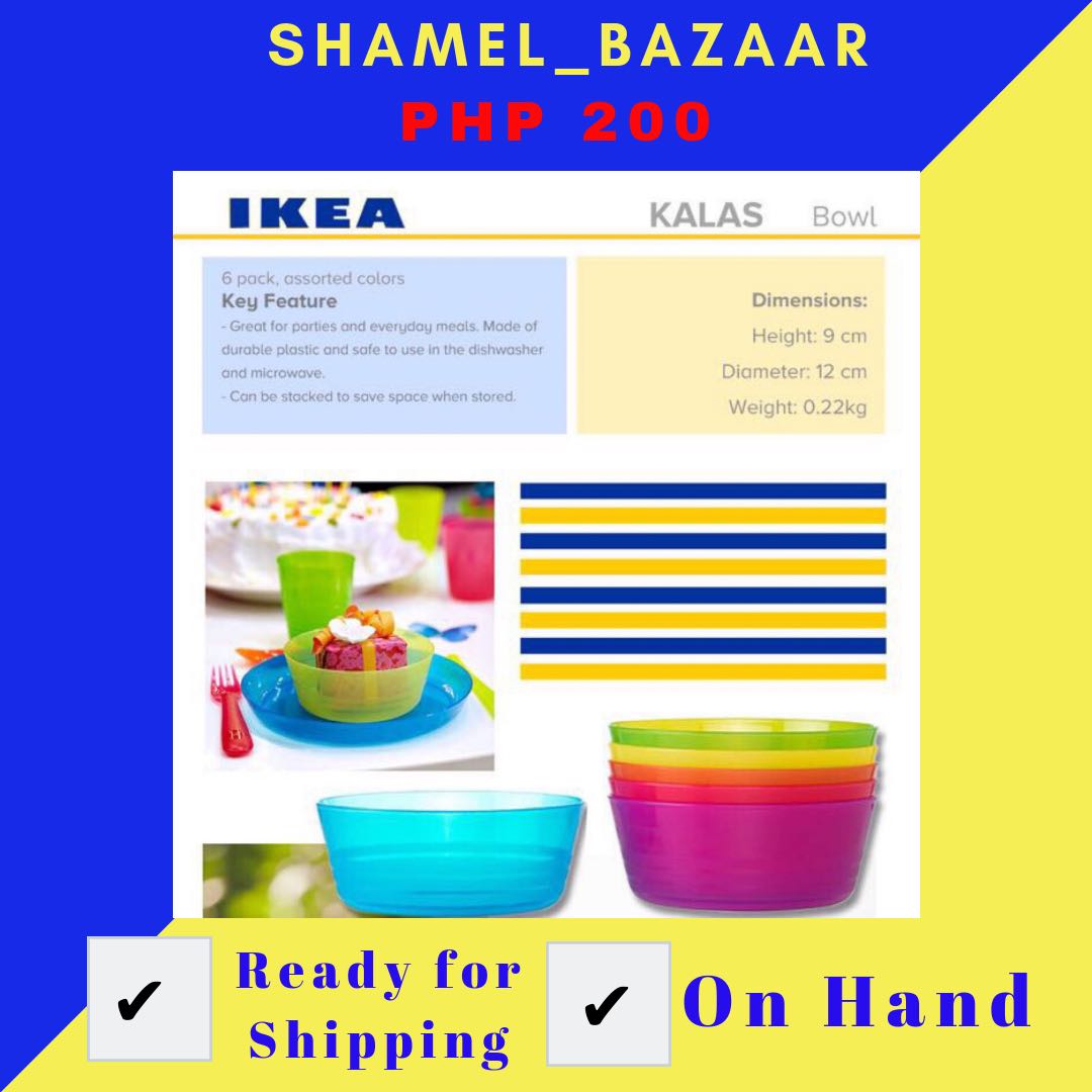 IKEA KALAS BOWL SET OF 6, Babies & Kids, Nursing & Feeding, Weaning ...