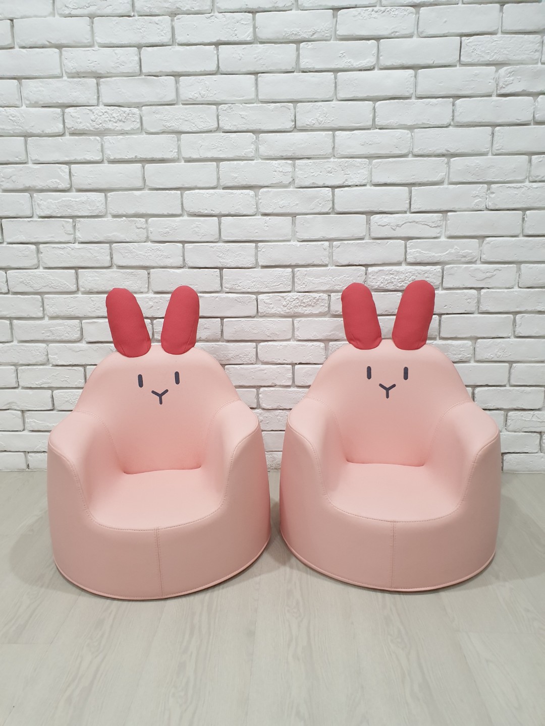 Iloom aco chair kids sofa bunny pink, Furniture & Home Living, Furniture, Chairs on Carousell