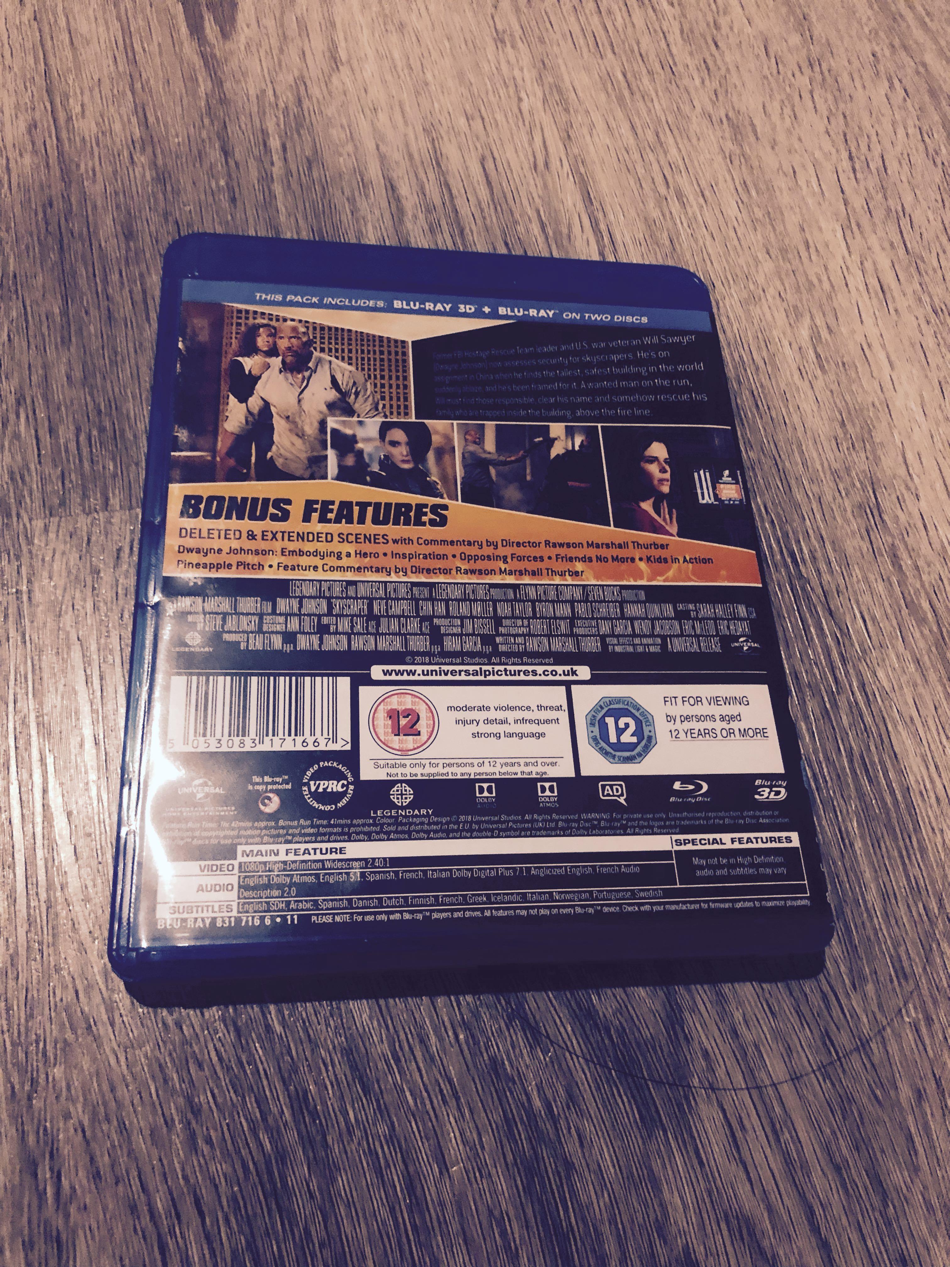 Imported 3D+2D Skyscraper Blu-ray, Hobbies & Toys, Music & Media, CDs ...
