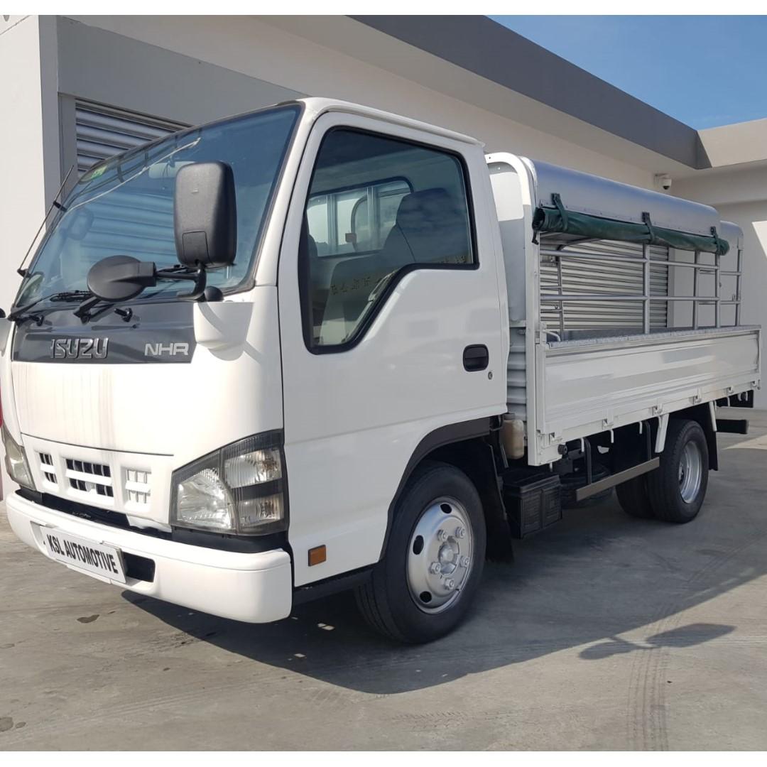 Isuzu NHR85 10ft Lorry With Checker Plate & Canopy 08/2007, Cars ...