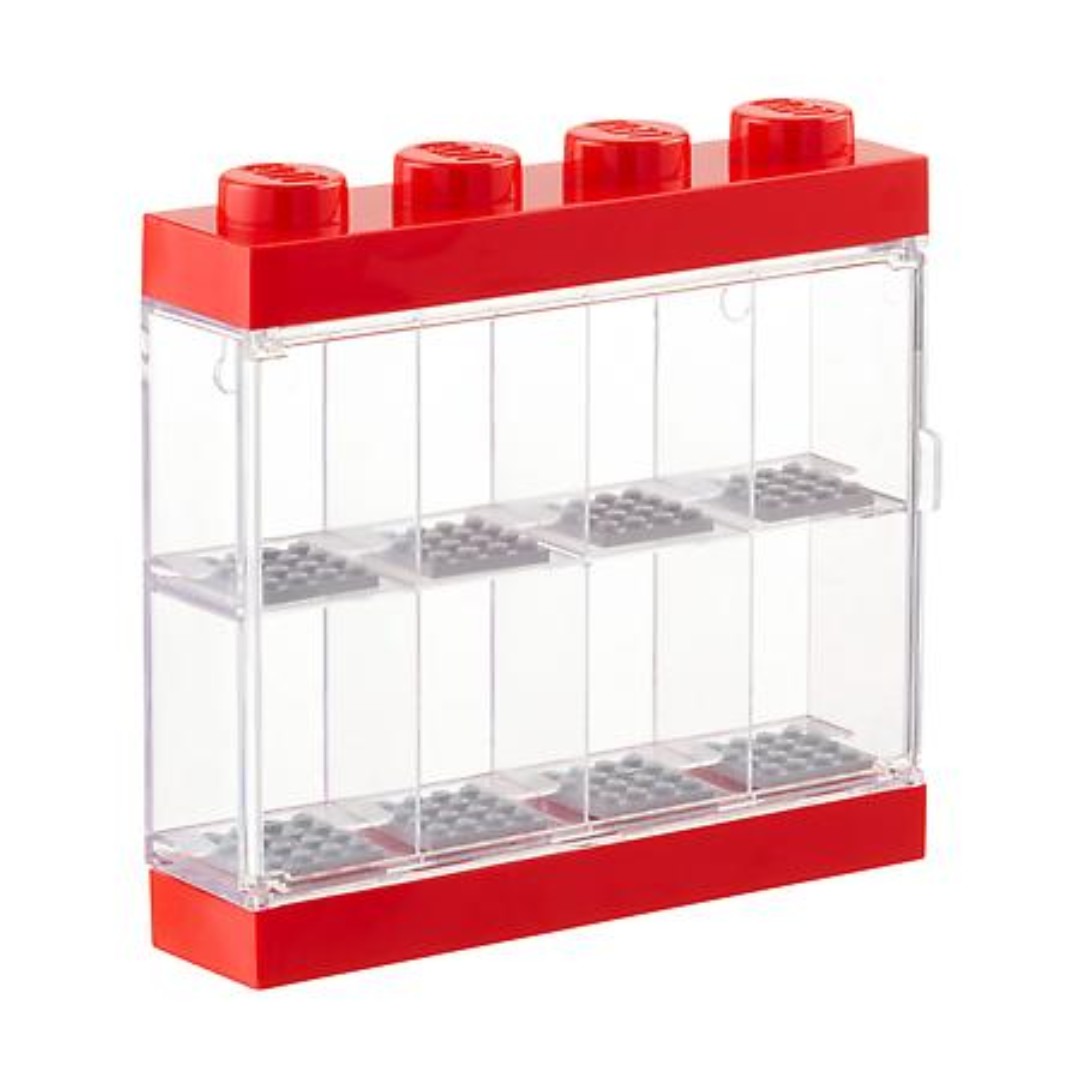 Lego Minifigures Display Case - Red, Hobbies & Toys, Toys & Games on ...