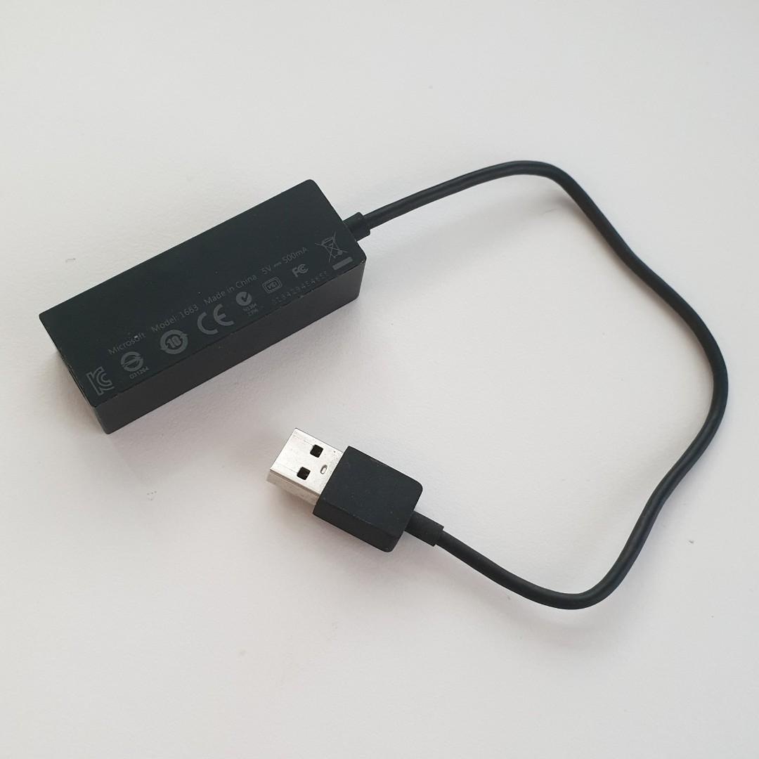 Microsoft Surface USB 3.0 Gigabit Ethernet Adapter Model 1663 # ...