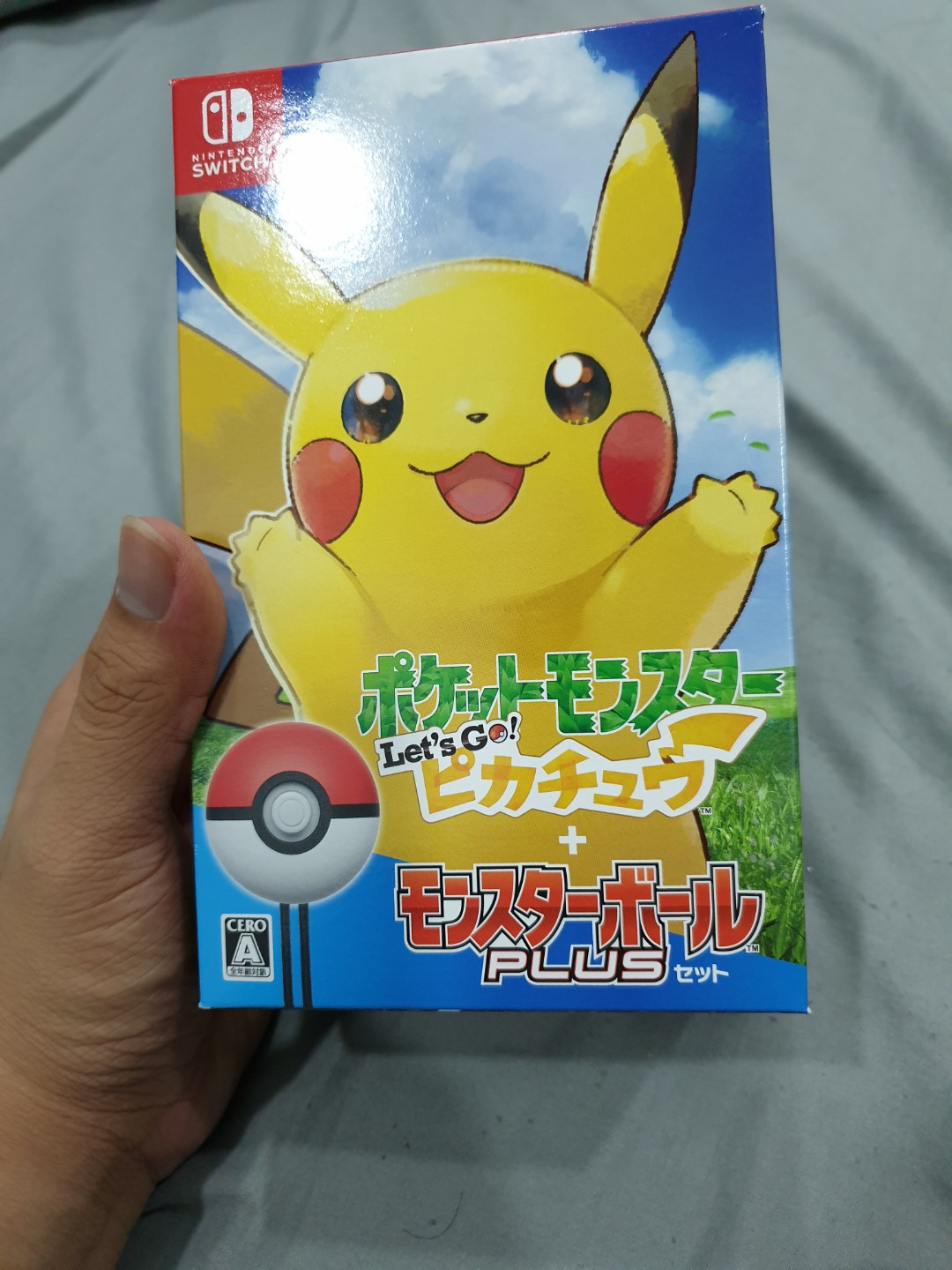 Pokemon Let's Go Pikachu&Pokeball Plus Bundle Pack, Video Gaming, Video ...