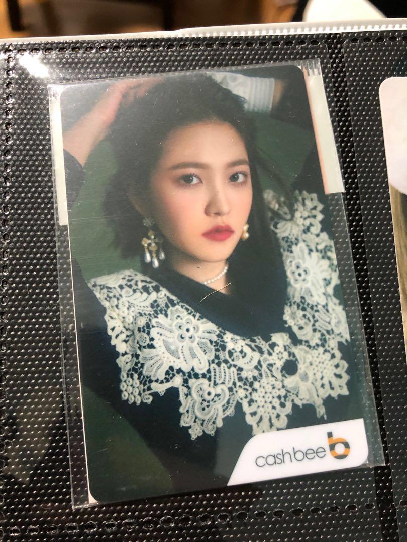 Red velvet cash bee card, Hobbies & Toys, Memorabilia & Collectibles, K ...
