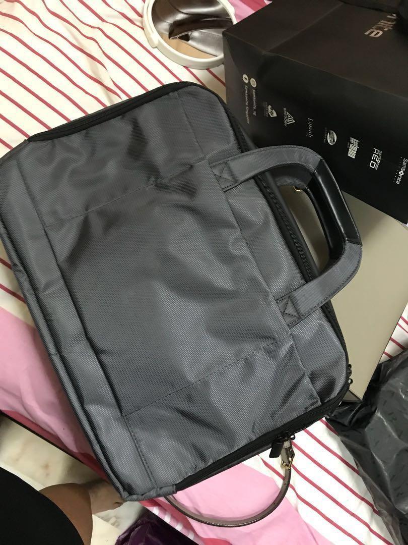 Samsonite Laptop Bag (Tech ICT briefcase) M Grey - Fits up to 15.6 ...