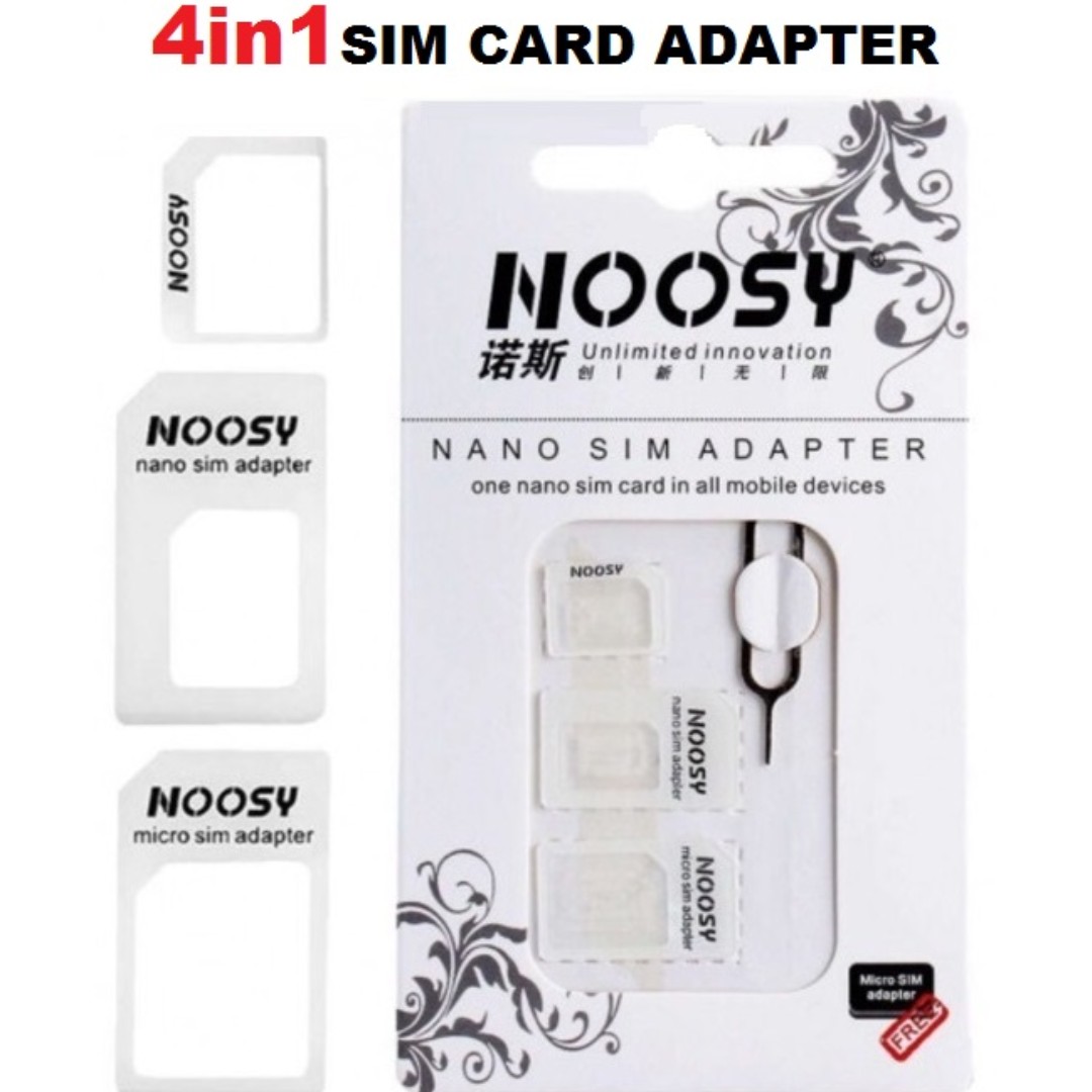 Sim Card Adapter (4 in 1), Mobile Phones & Gadgets, Mobile & Gadget ...