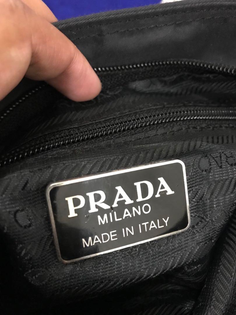 Sling Beg Prada Italy, Luxury, Bags & Wallets on Carousell