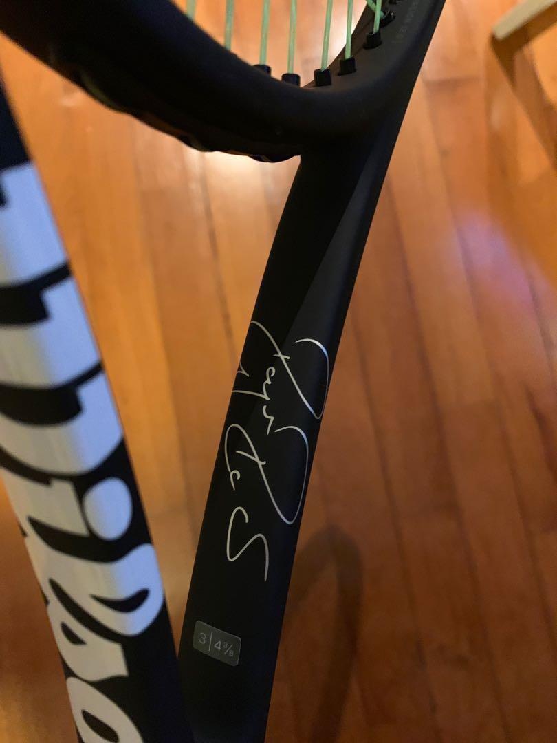 Wilson pro staff RF97 Roger Federer Autograph, Sports Equipment, Sports ...