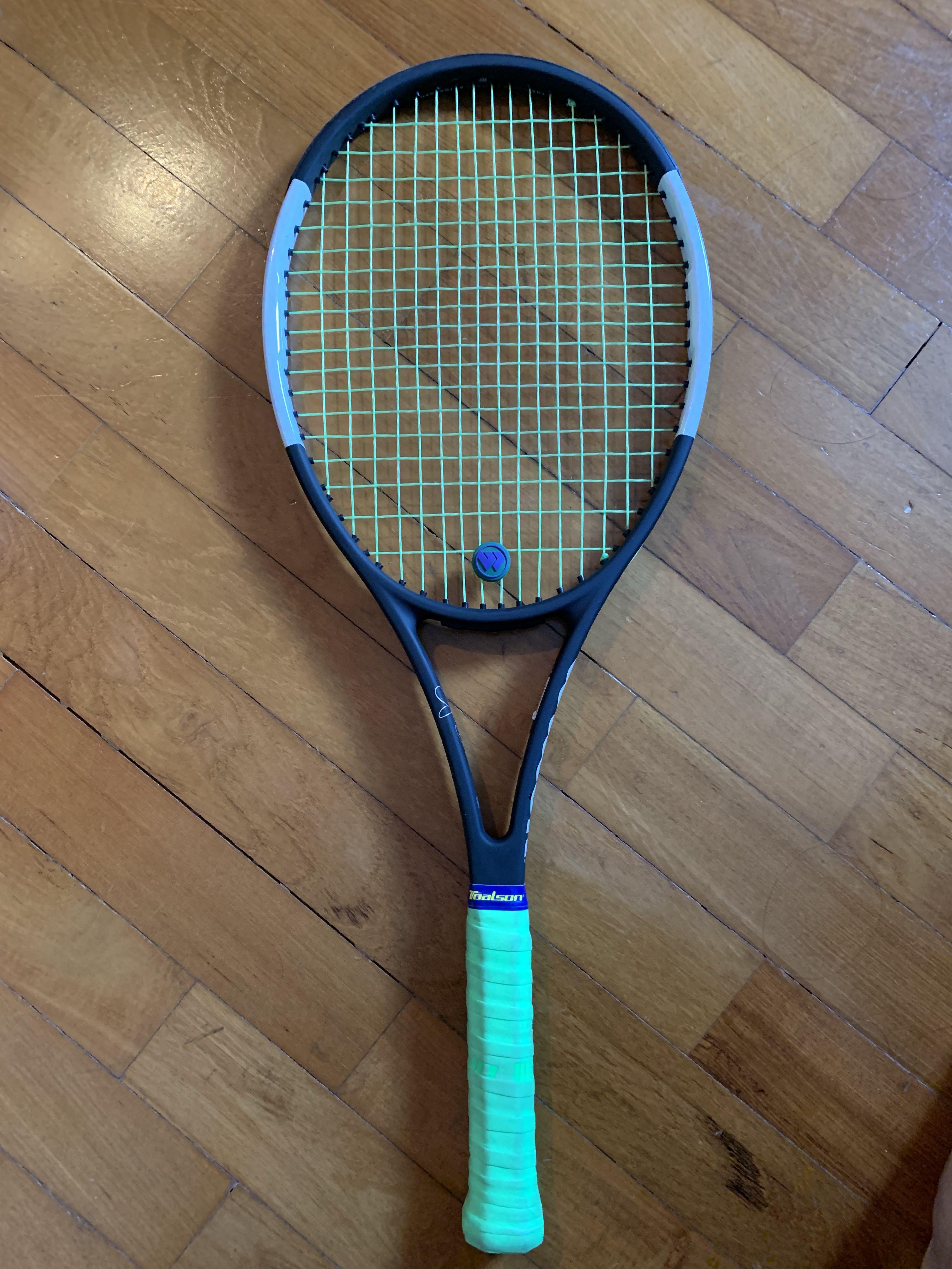 Wilson pro staff RF97 Roger Federer Autograph, Sports Equipment, Sports ...