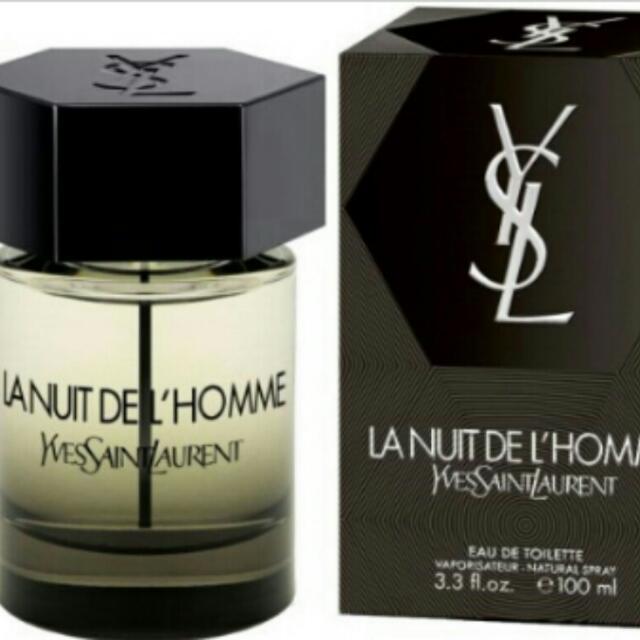 YSL La Nuit L'Homme Perfume, Beauty & Personal Care, Fragrance ...