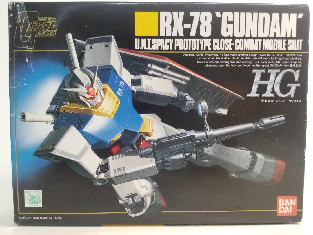 清屋大平賣 - Mobile Suit GUNDAM HG Grade RX-78 U.N.T. SPACY PROTOTYPE GUNDAM ...