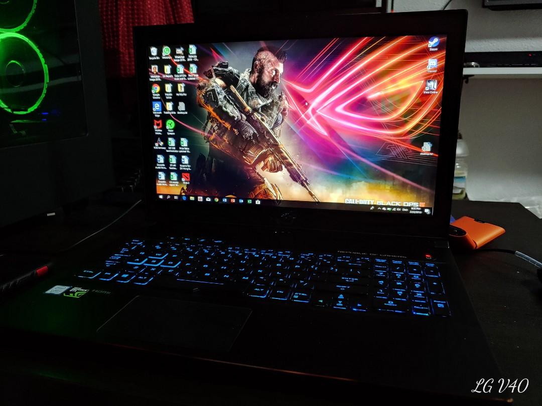 Asus ROG GU501G intel 8th gens, Computers & Tech, Laptops & Notebooks ...