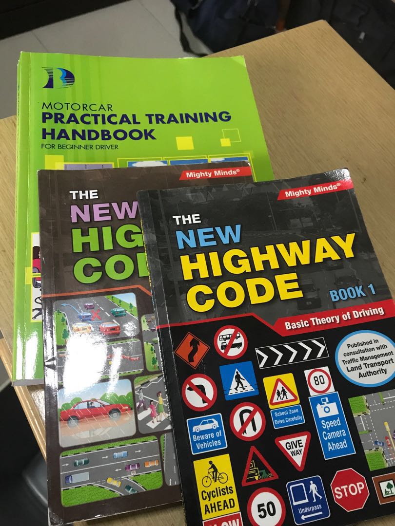 Basic Theory Of Driving Book 1&2 and Practical Training Handbook ...