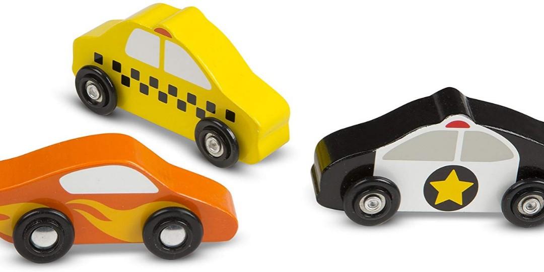 *Ready Stock* Melissa & Doug Wooden Job Community Helper Cars ...