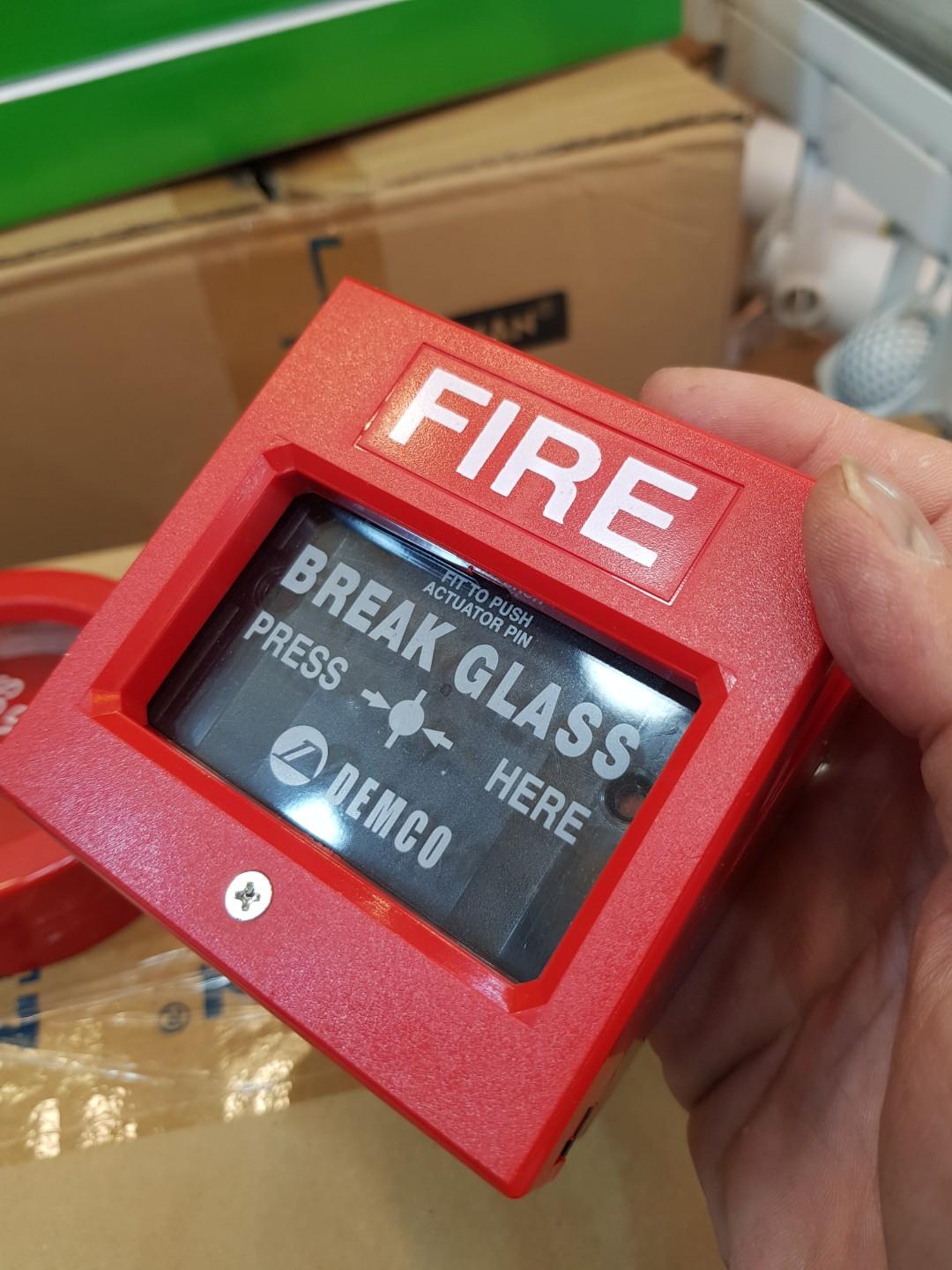 Break glass for emergency/ for key holder, Furniture & Home Living ...