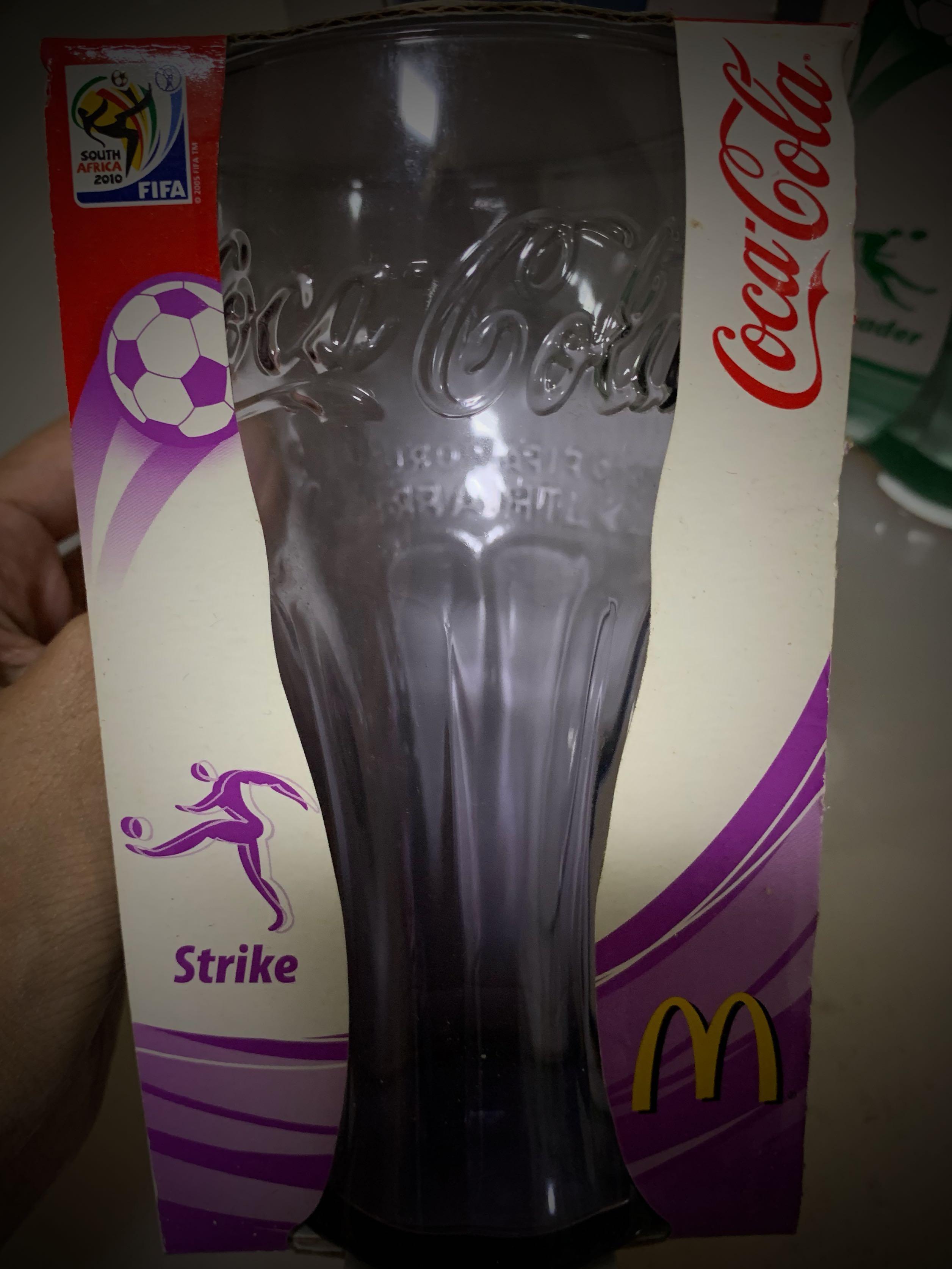 Coca Cola Glasses | McDonalds | Coloured Contour Glasses | Olympic ...