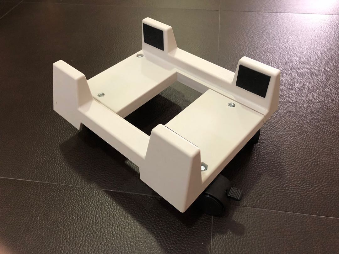 Desktop computer stand with wheels, Computers & Tech, Parts ...