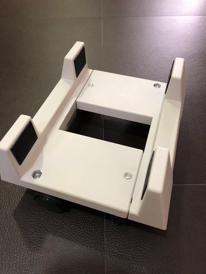 Desktop computer stand with wheels, Computers & Tech, Parts ...