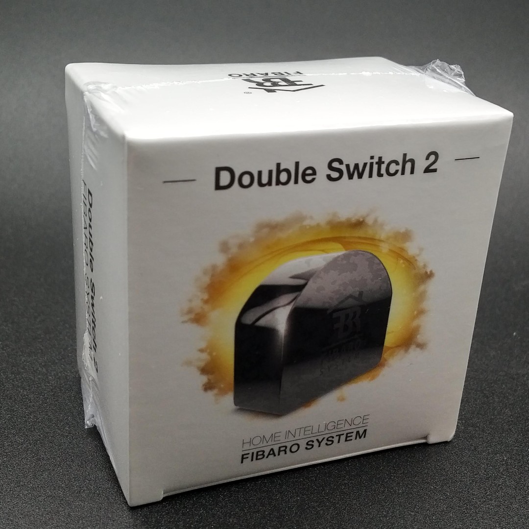 Fibaro FGS-223 FIBEFGS-223 2 x 1.5 kW Double Switch 2, Black, BNIB, 5 ...