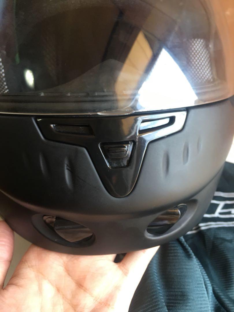 GDR Full Face Helmet Large, Motorbikes on Carousell