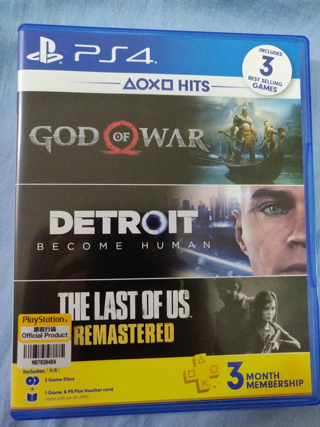 God of war + Detroit become human, Video Gaming, Video Games ...