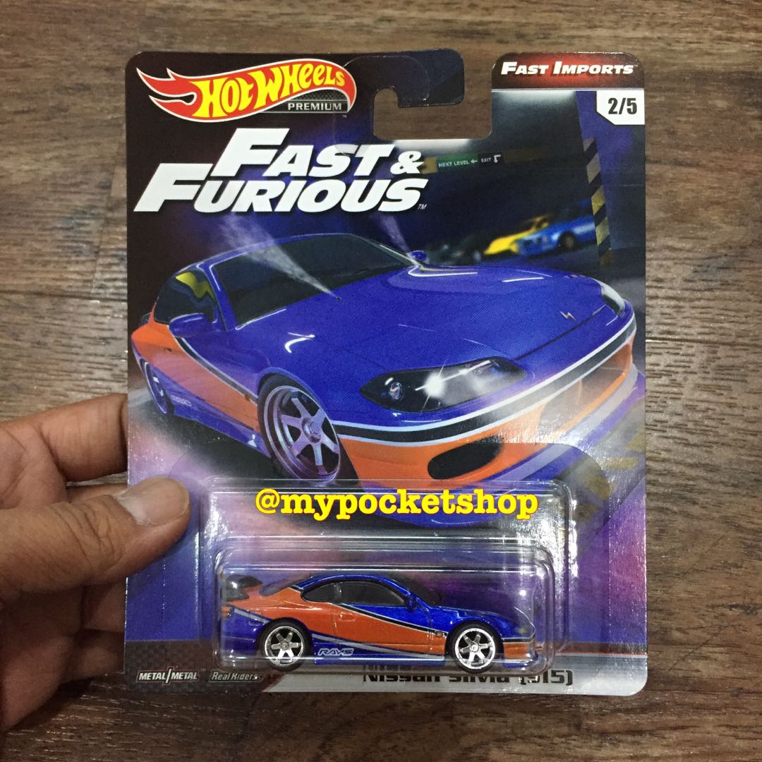 Hot Wheels NISSAN SILVIA S15 (Fnf), Toys & Games, Others on Carousell