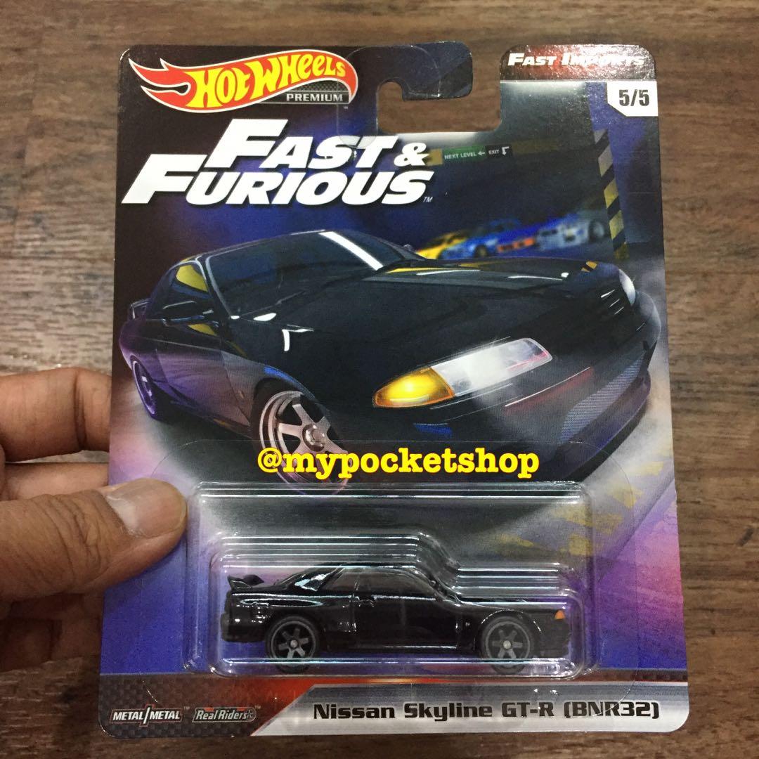 Hot Wheels NISSAN SKYLINE GT-R BNR32 (Fnf), Hobbies & Toys, Toys ...