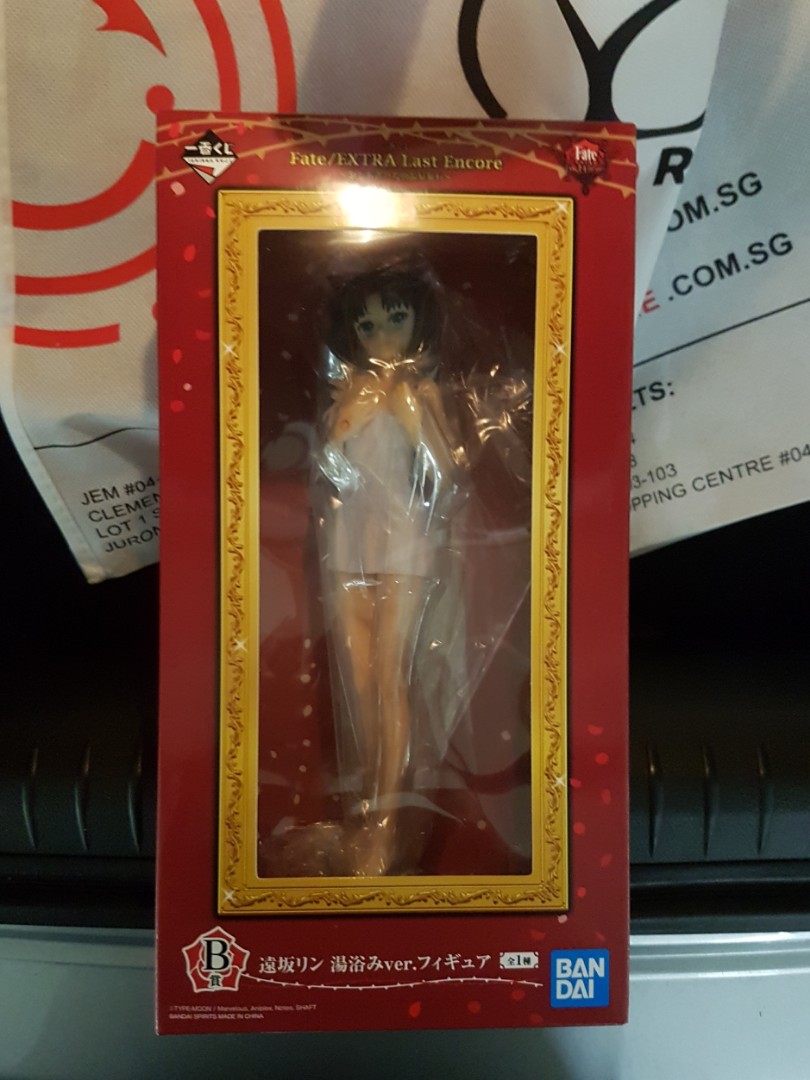 Ichiban Kuji Fate Extra Last Encore Hot Spring Prize B: Tohsaka Rin, Hobbies & Toys, Toys ...