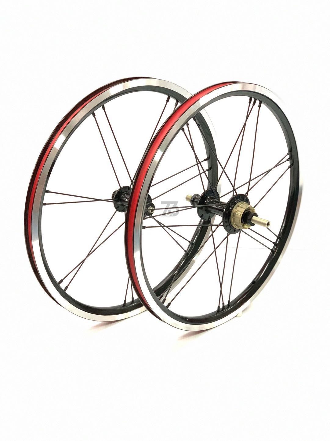Lightweight 349 Wheelset for Brompton, Sports Equipment, Bicycles ...