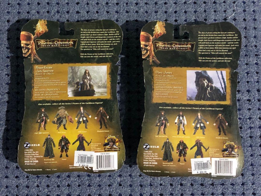 Mattel Disney Pirates of the Caribbean Dead Man’s Chest Figure Set ...