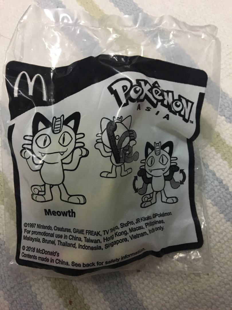 Meowth McDonald collectible, Hobbies & Toys, Collectibles & Memorabilia ...