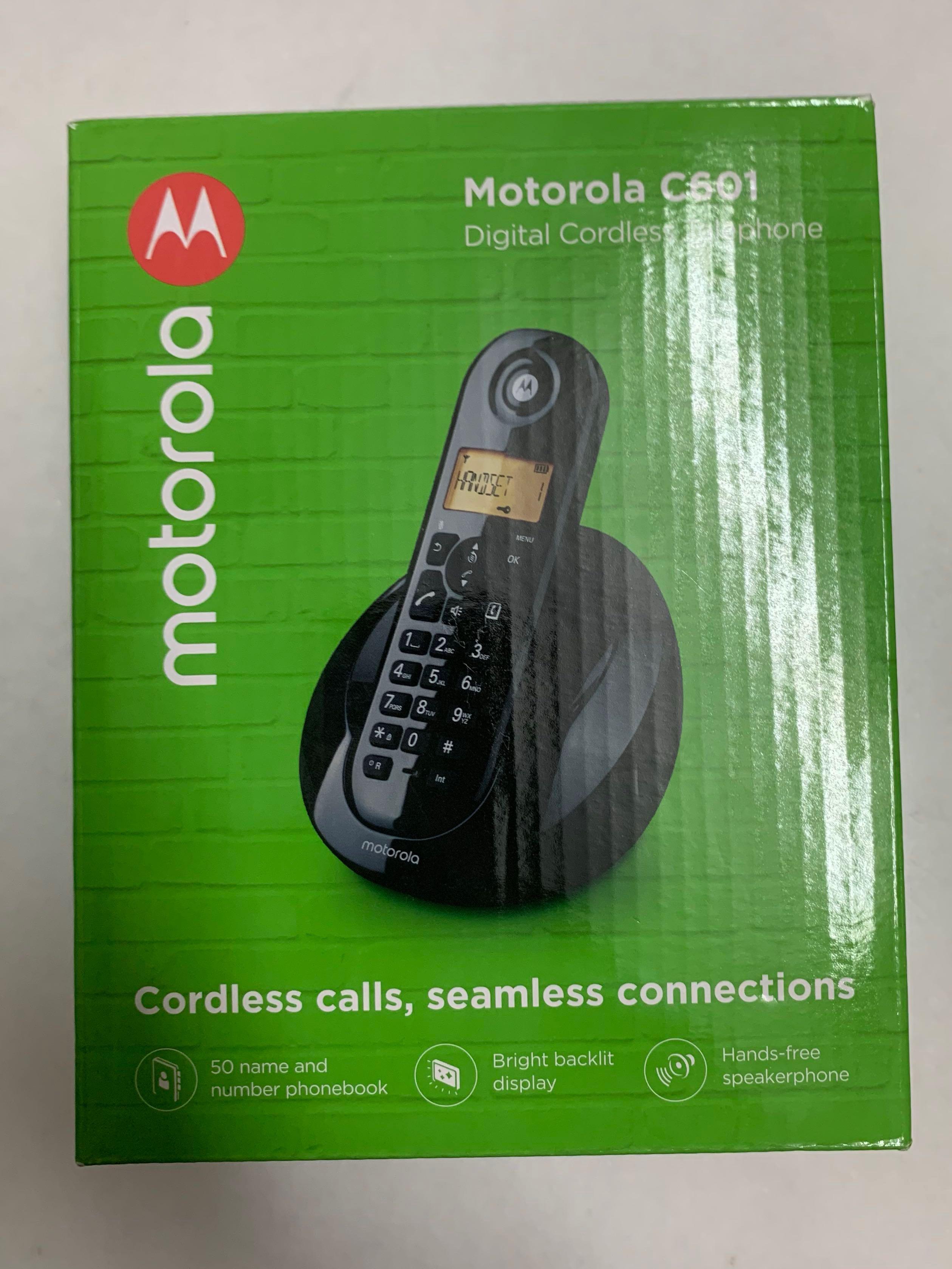 Motorola C601 digital cordless telephone, Audio, Other Audio Equipment ...