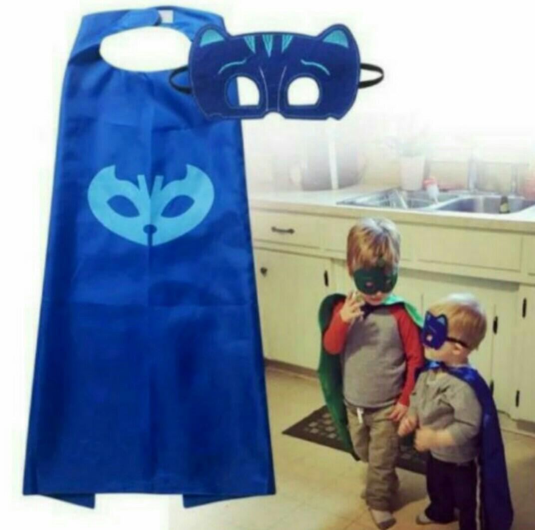 PJ Mask Cape and Mask, Babies & Kids, Babies & Kids Fashion on Carousell