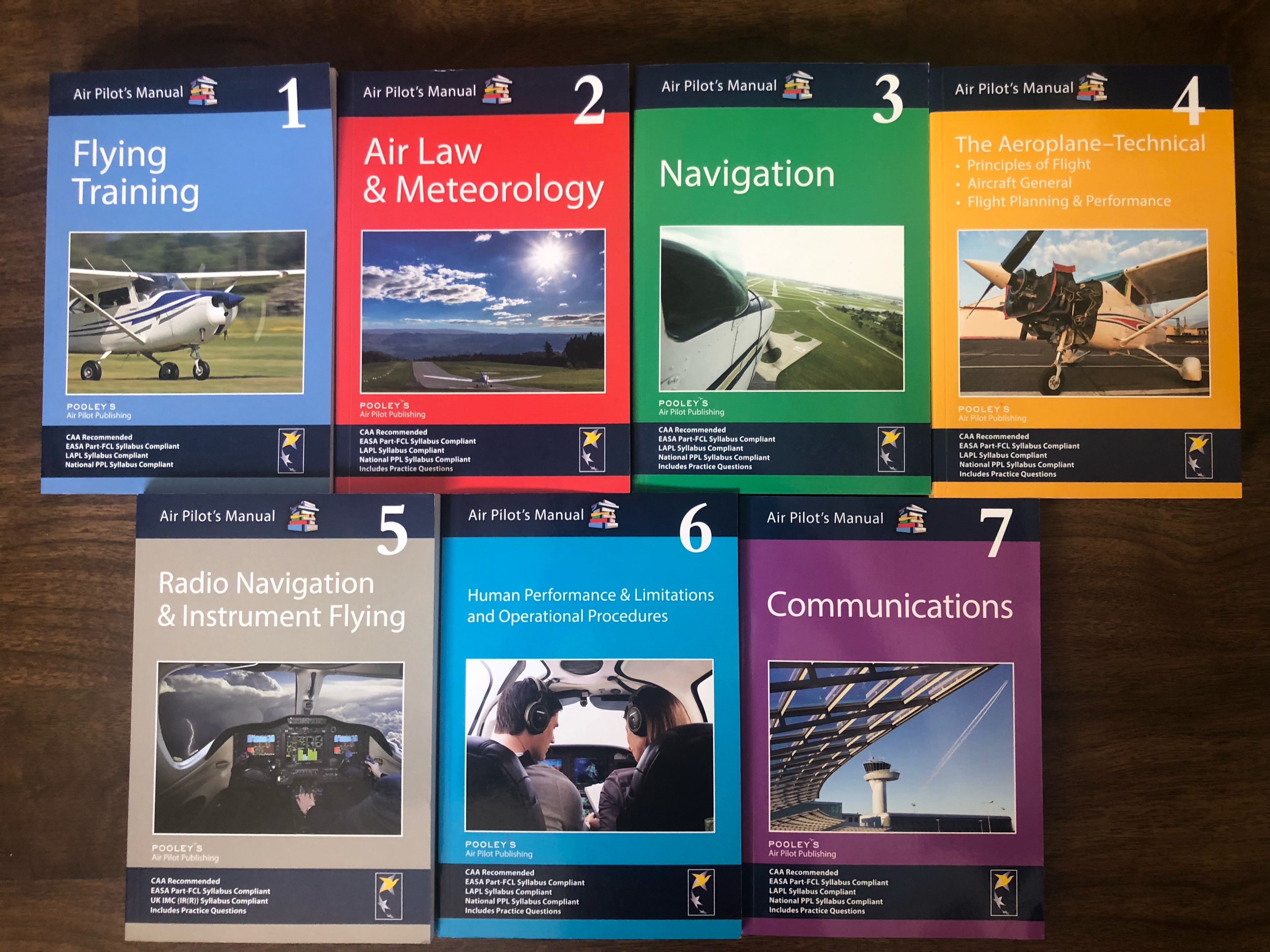 Pooley’s Air Pilot’s Manuals (PPL) - Book 1 to 7, Hobbies & Toys, Books ...