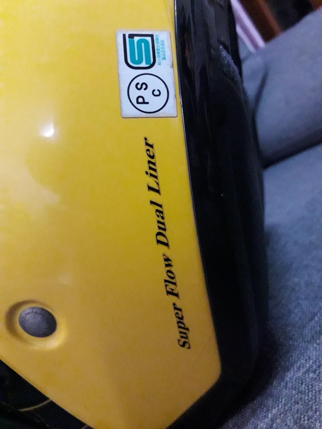 Shoei JForce2 Kuning, Auto Accessories on Carousell