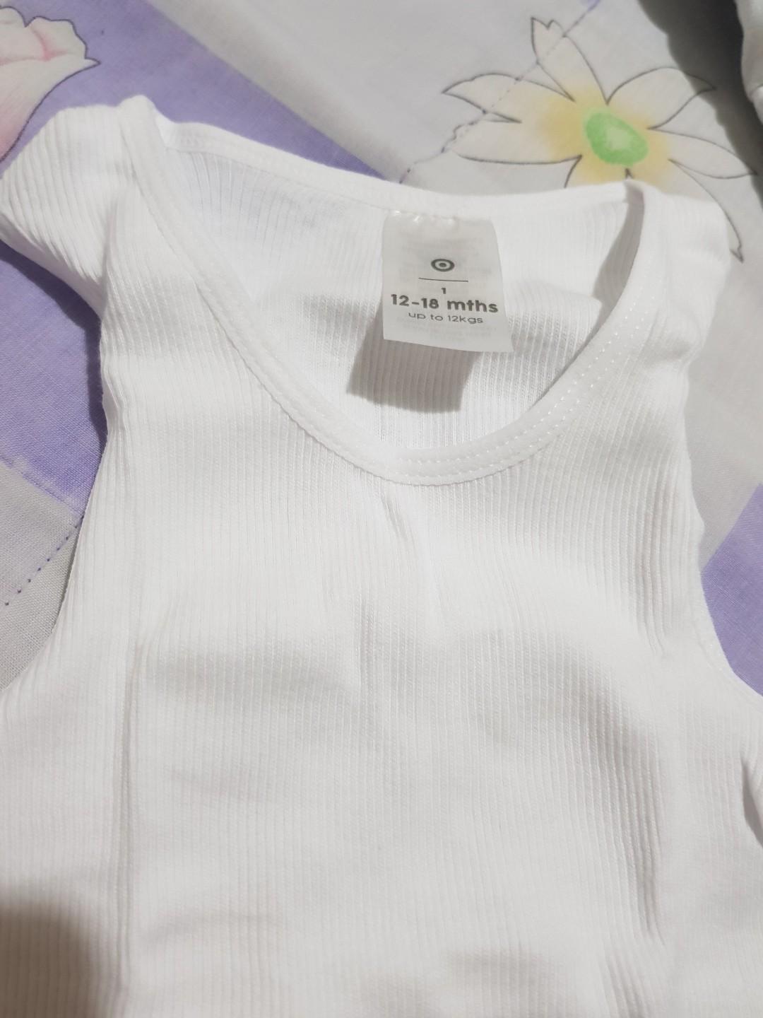 Singlet/Sando, Babies & Kids, Babies & Kids Fashion on Carousell